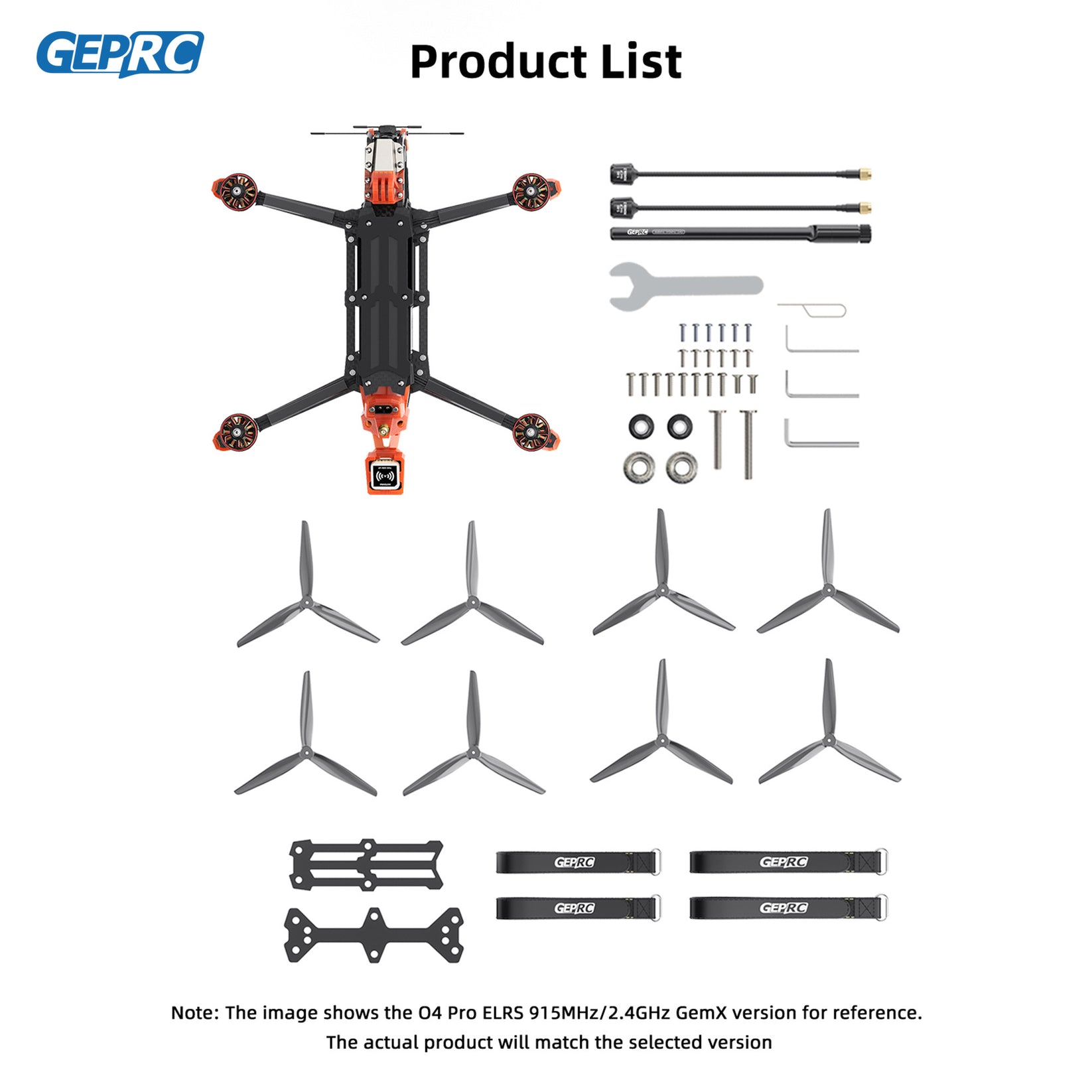 GEPRC MOZ7 V2 O4 Pro Long Range Quadcopter FPV Drone – FPVSTORERC